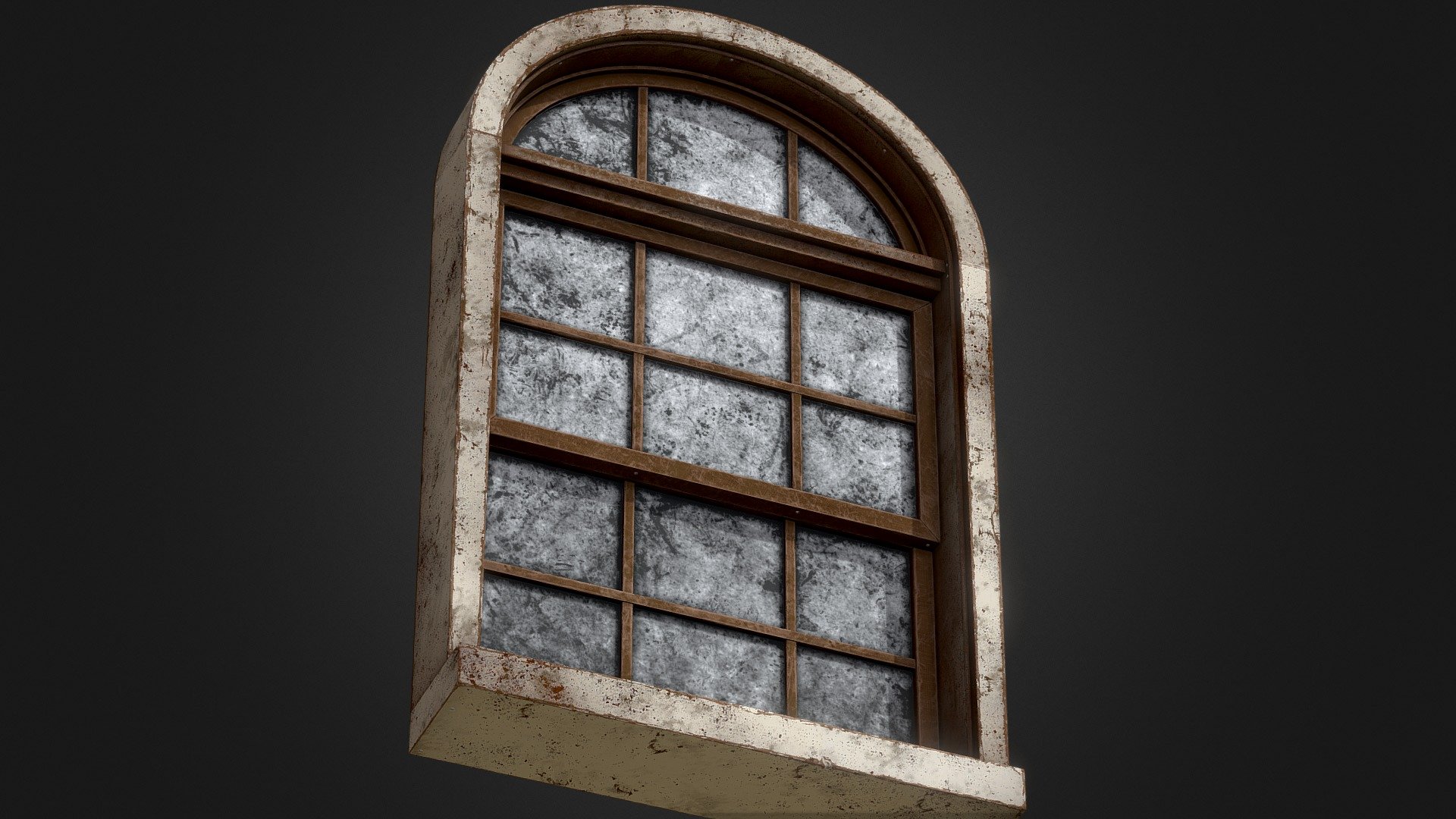 Game-Ready Old Wood Window - Download Free 3D model by jellystuff ...