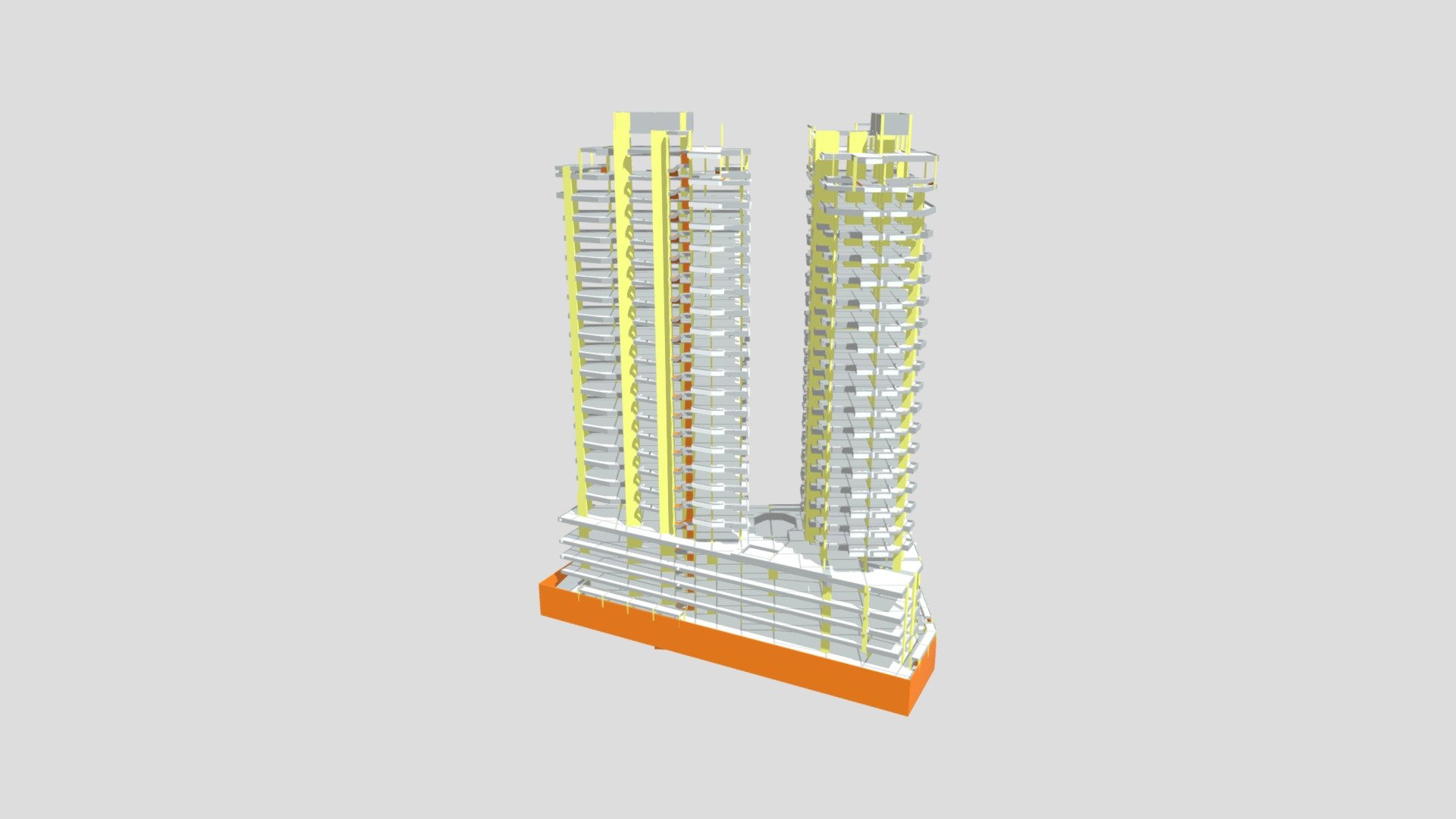2323 - MGQ - Residencial Glicério - Download Free 3D model by PH ...