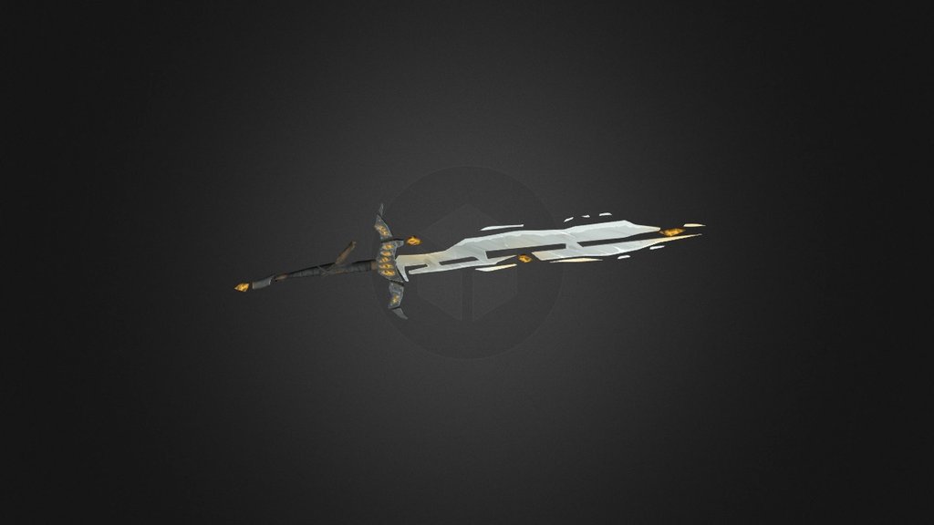 Shattered Sword - 3D model by aeriand [ec3eb12] - Sketchfab