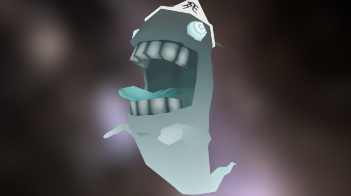 Toon Ghost - "Bo" - 3D model by Kaiza [ec41de0] - Sketchfab