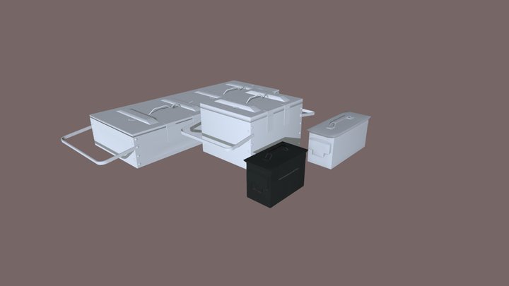Ammo-box 3D models - Sketchfab