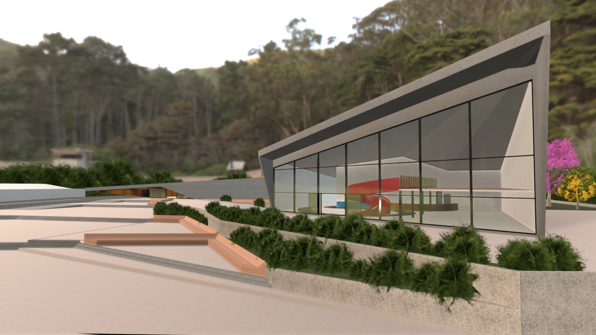 Rio Caí's Modern Art Musem - Amanda Griebeler - 3D model by Genoa-arq ...