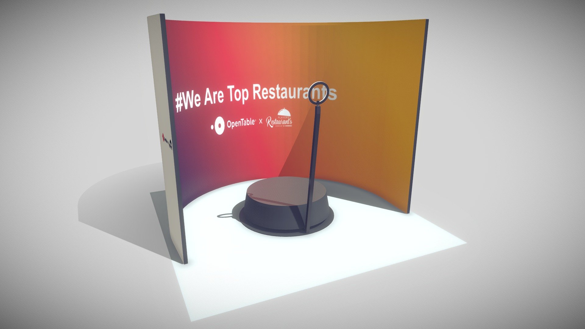 Opentable Photobooth 360° - 3D model by gio.piknik [ec45fa8] - Sketchfab
