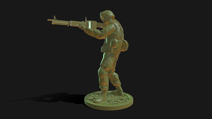 Military-soldier 3D models - Sketchfab