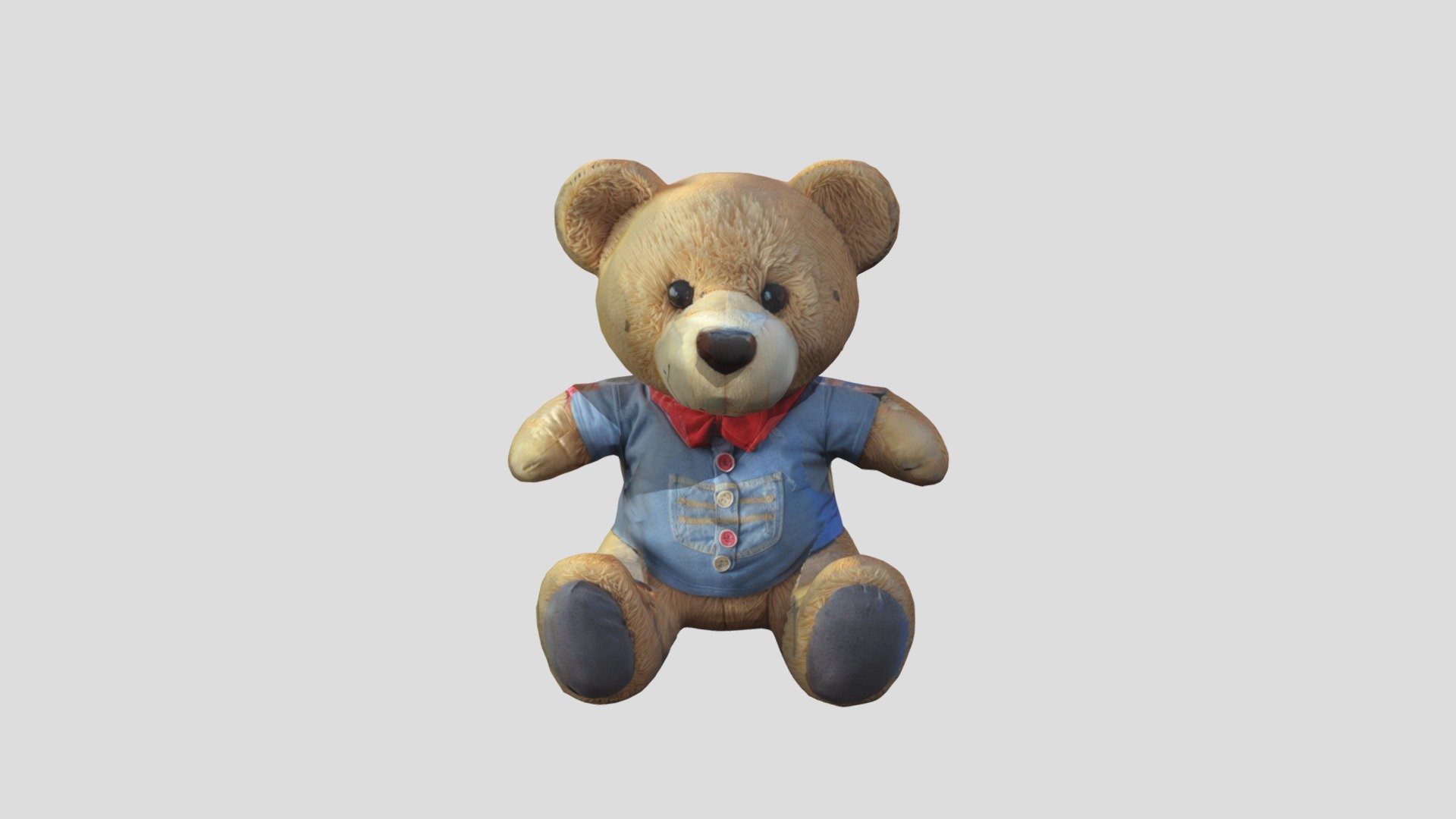 Teddy bear - 3D model by Lylianawray [ec4734c] - Sketchfab