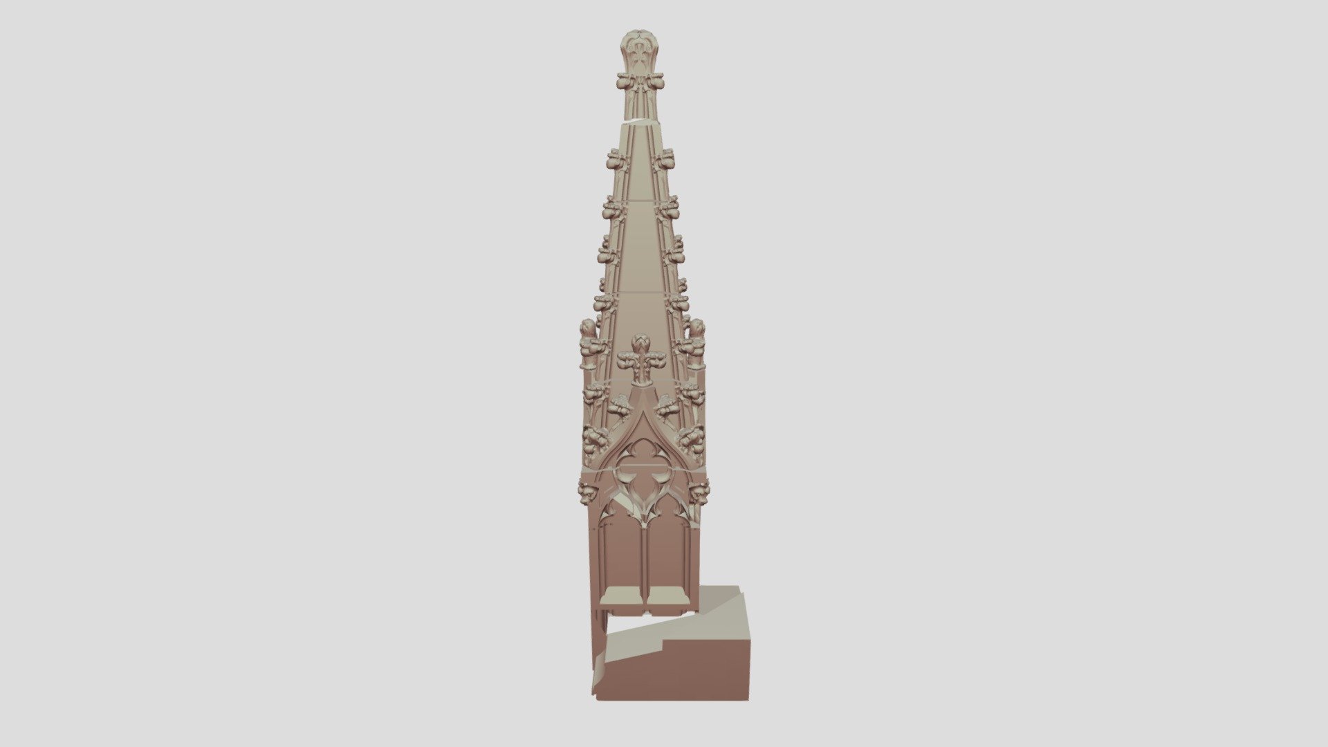 Wrexham Tower Finial Reconstruction - 3D model by esterlo1103 [ec4826e ...