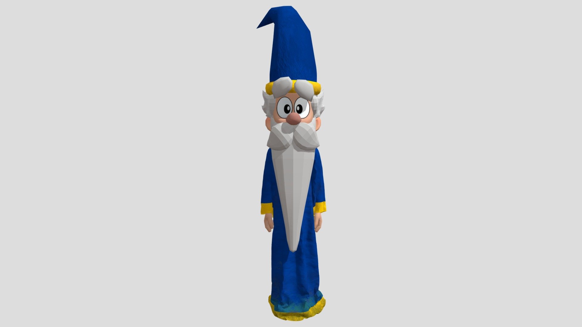 Wizard - 3D model by Ronan (@ronanmallon) [ec4ade0] - Sketchfab