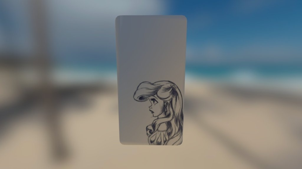 Phone case for Ariël - 3D model by vincenl83 [ec4ba6f] - Sketchfab