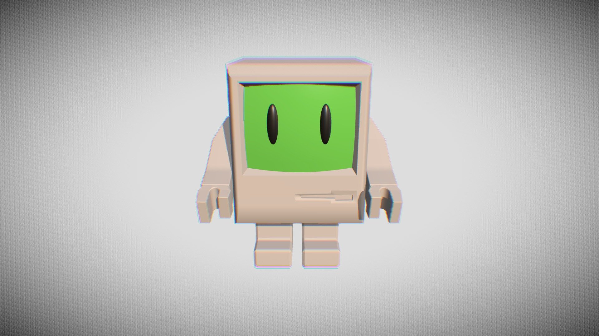 computer man 3 - 3D model by mm629945 [ec4c356] - Sketchfab