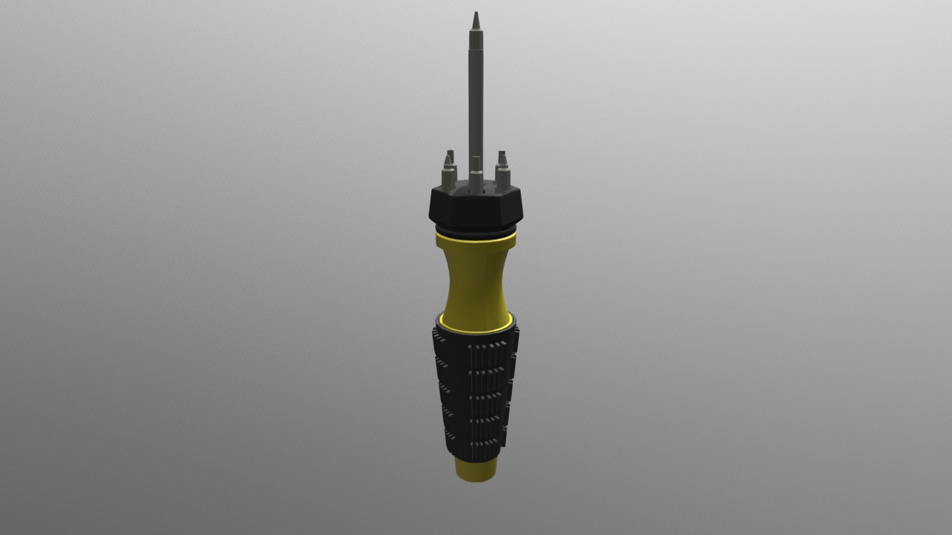 Multi-Head Screwdriver - 3D model by Saleesha Sin (@jcherrysin ...