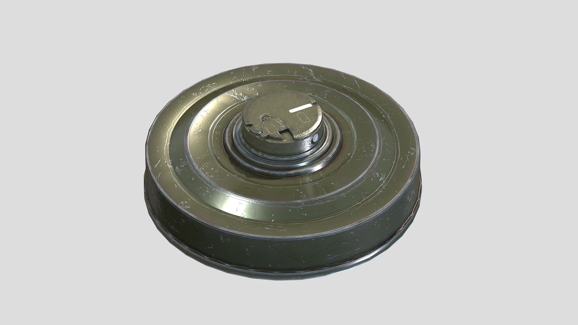 Anti Tank Landmine_TM-62M - 3D model by ICRCVR [ec4fbdd] - Sketchfab