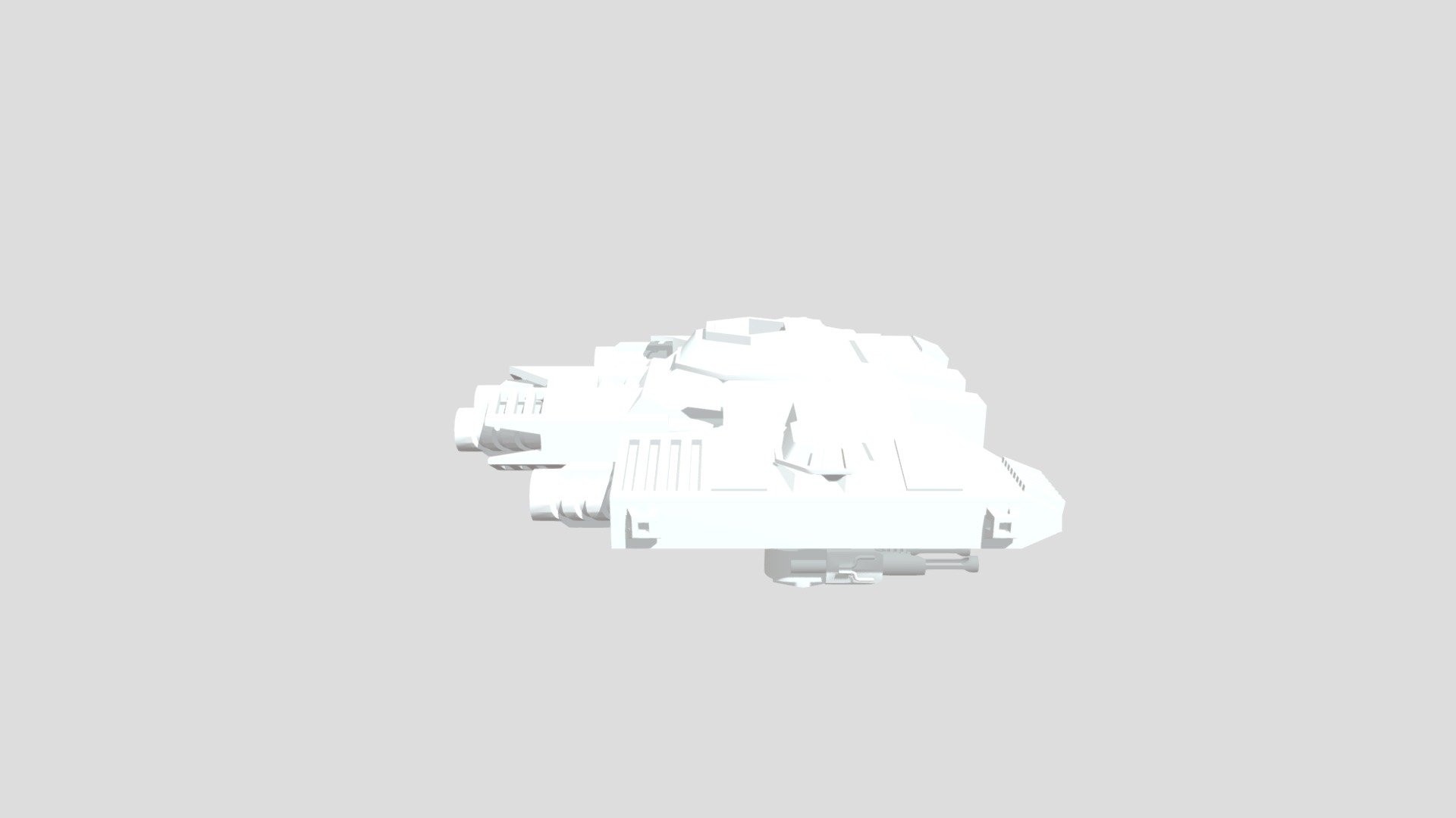 Hurlbat-class Gunship - Download Free 3D model by agentzirdik [ec4fc19 ...