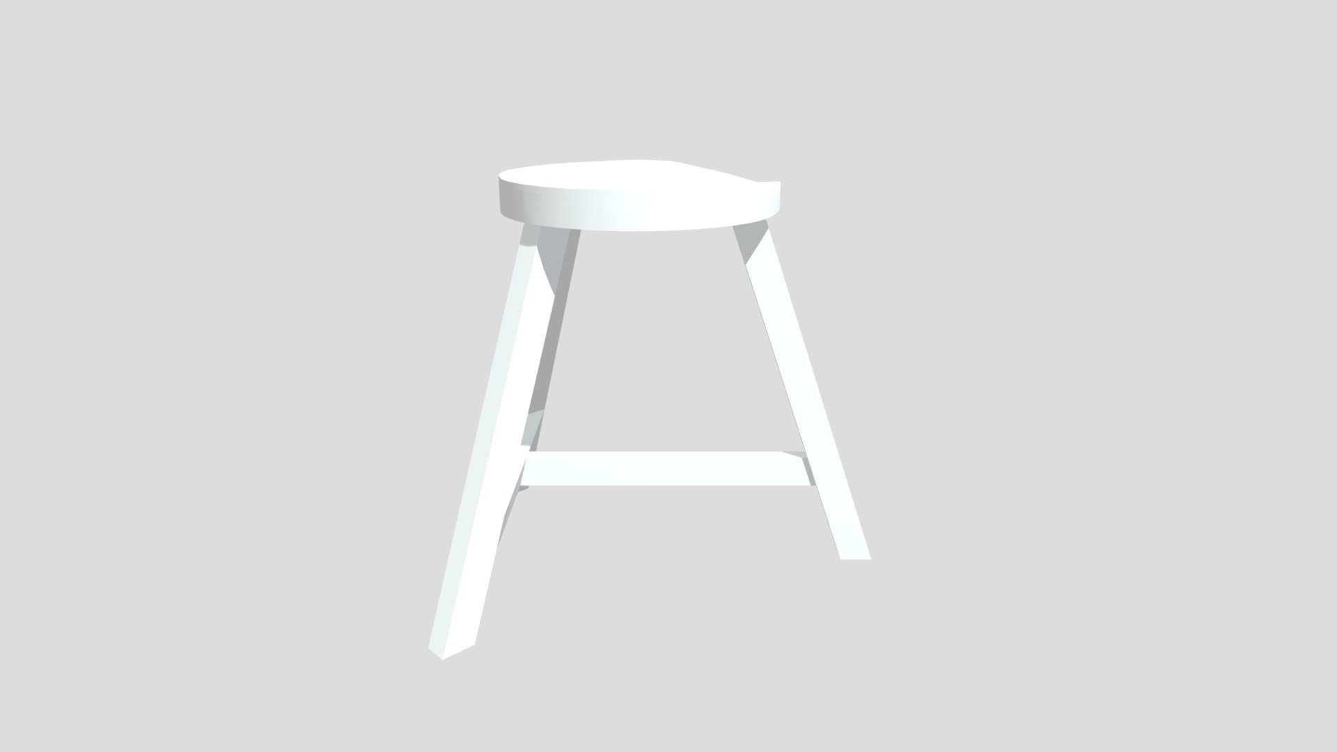 STOOL MODEL - 3D model by TIPHAINEBEDEL [ec4fddc] - Sketchfab
