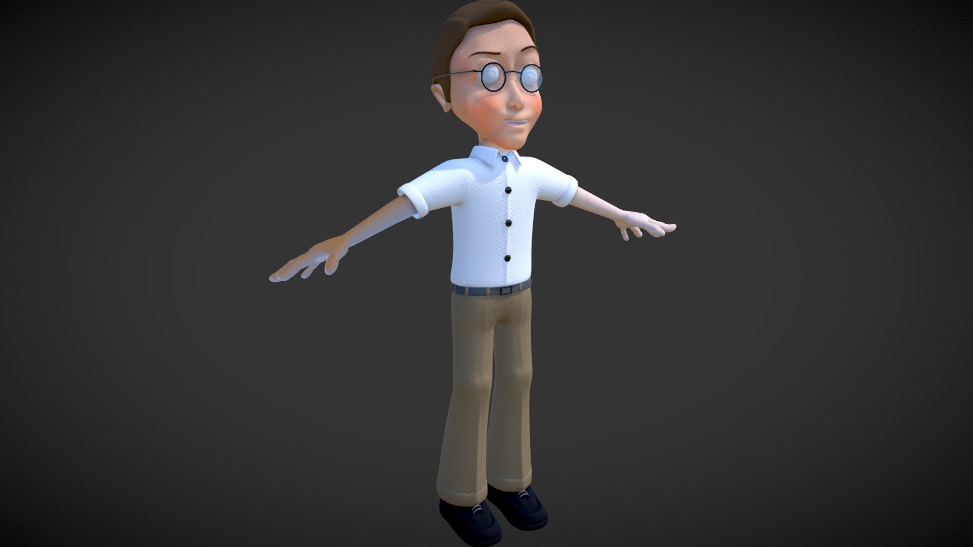 Kid 3D - 3D model by ealo [ec5014c] - Sketchfab