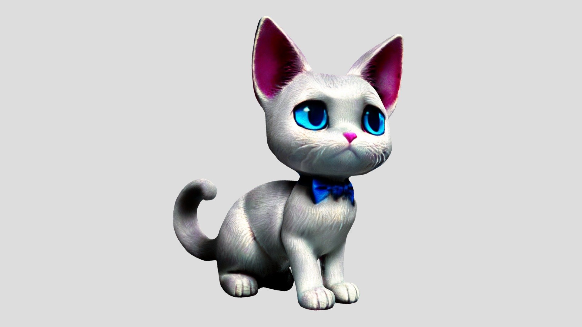 CSM Cute Cat02 - Download Free 3D model by Artur Coelho ...