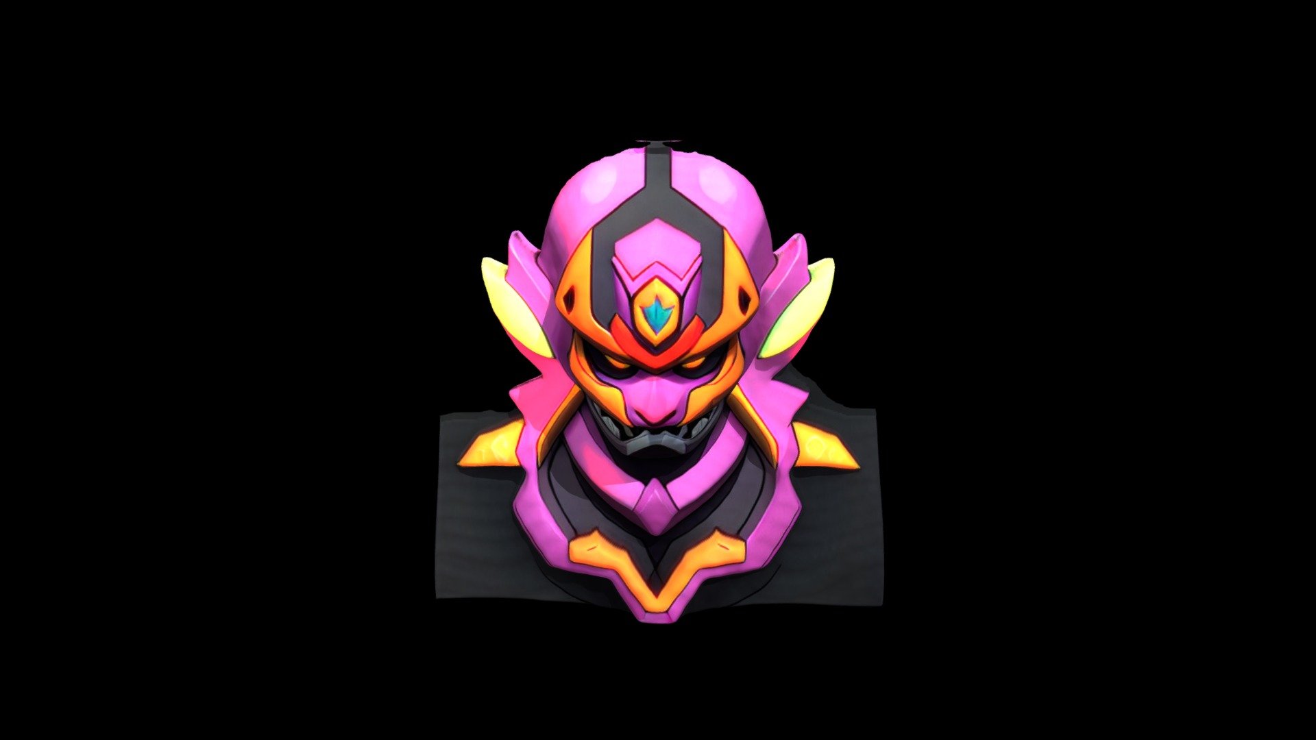 Helmet Mask Robot Cartoon 473 - Download Free 3D model by klrxyz ...