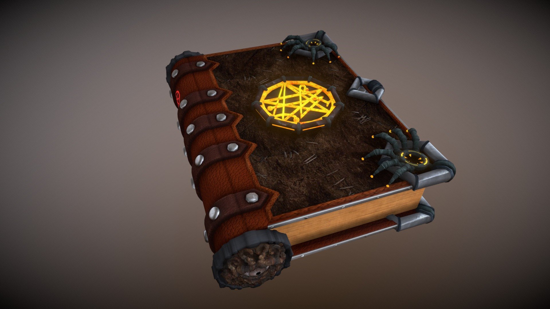 Necronomicon - 3D model by Dani NackRock (@nackrock) [ec52d39] - Sketchfab