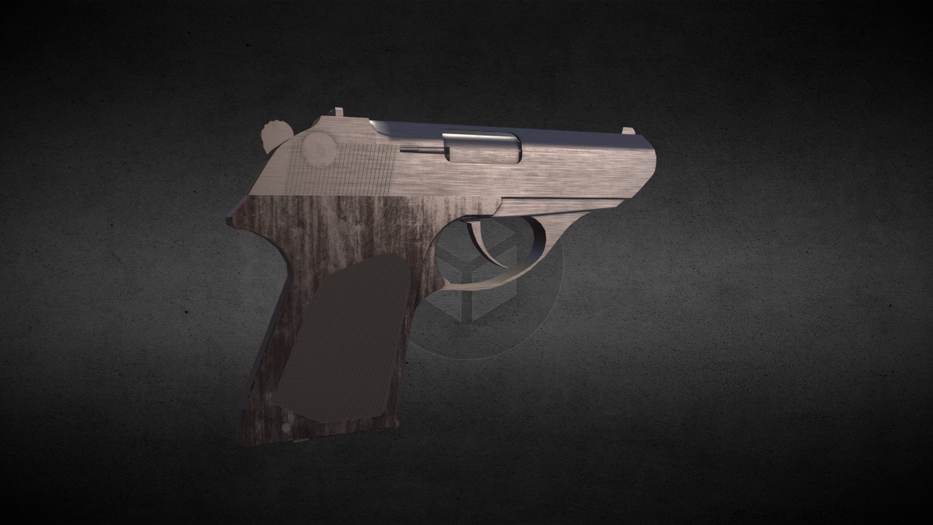 Soviet PSM Pistol - Download Free 3D model by Vasily (@3D-Models-Geek ...