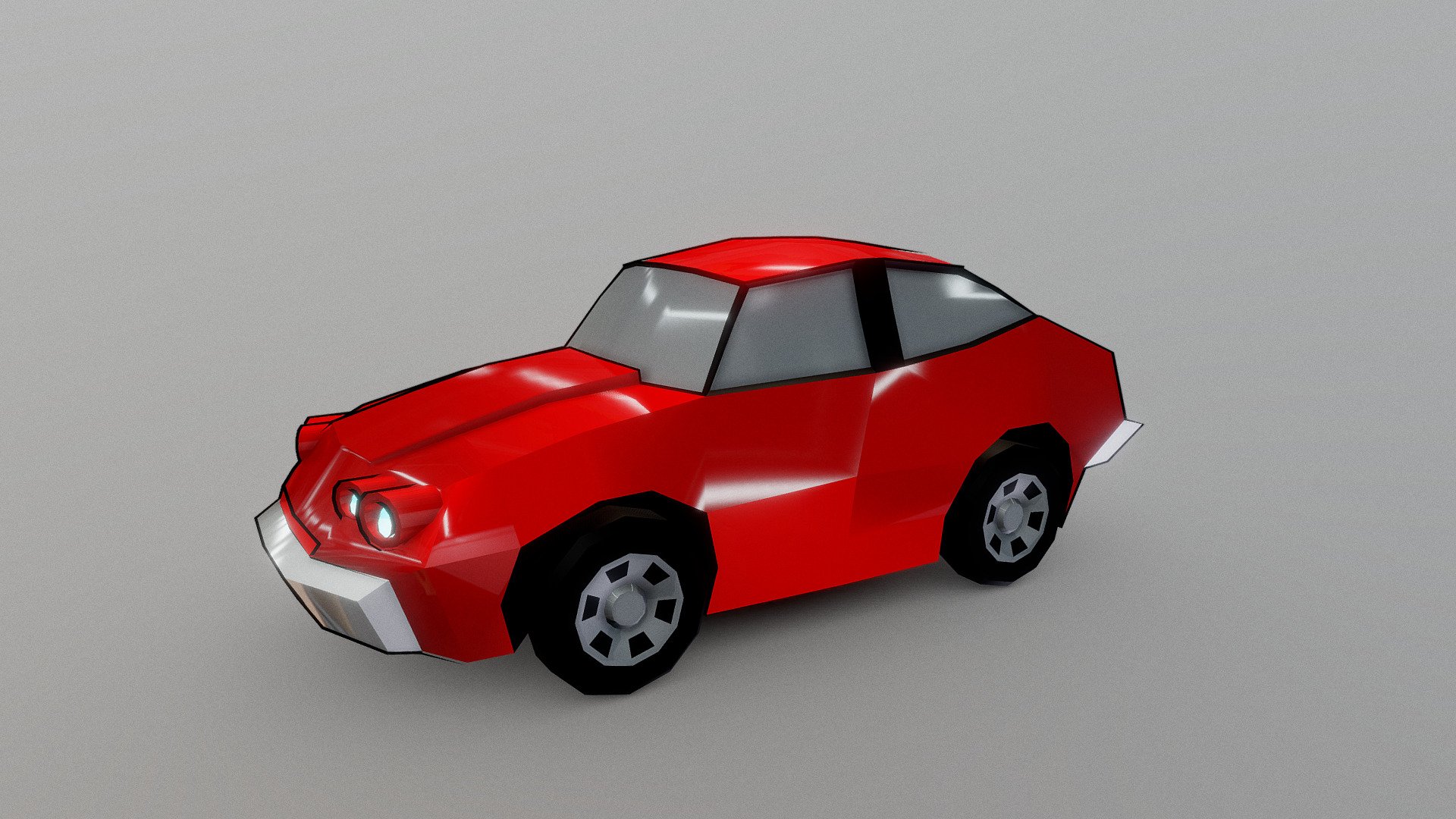 Toy Car Low poly - Download Free 3D model by FreddieSign [ec5526b ...