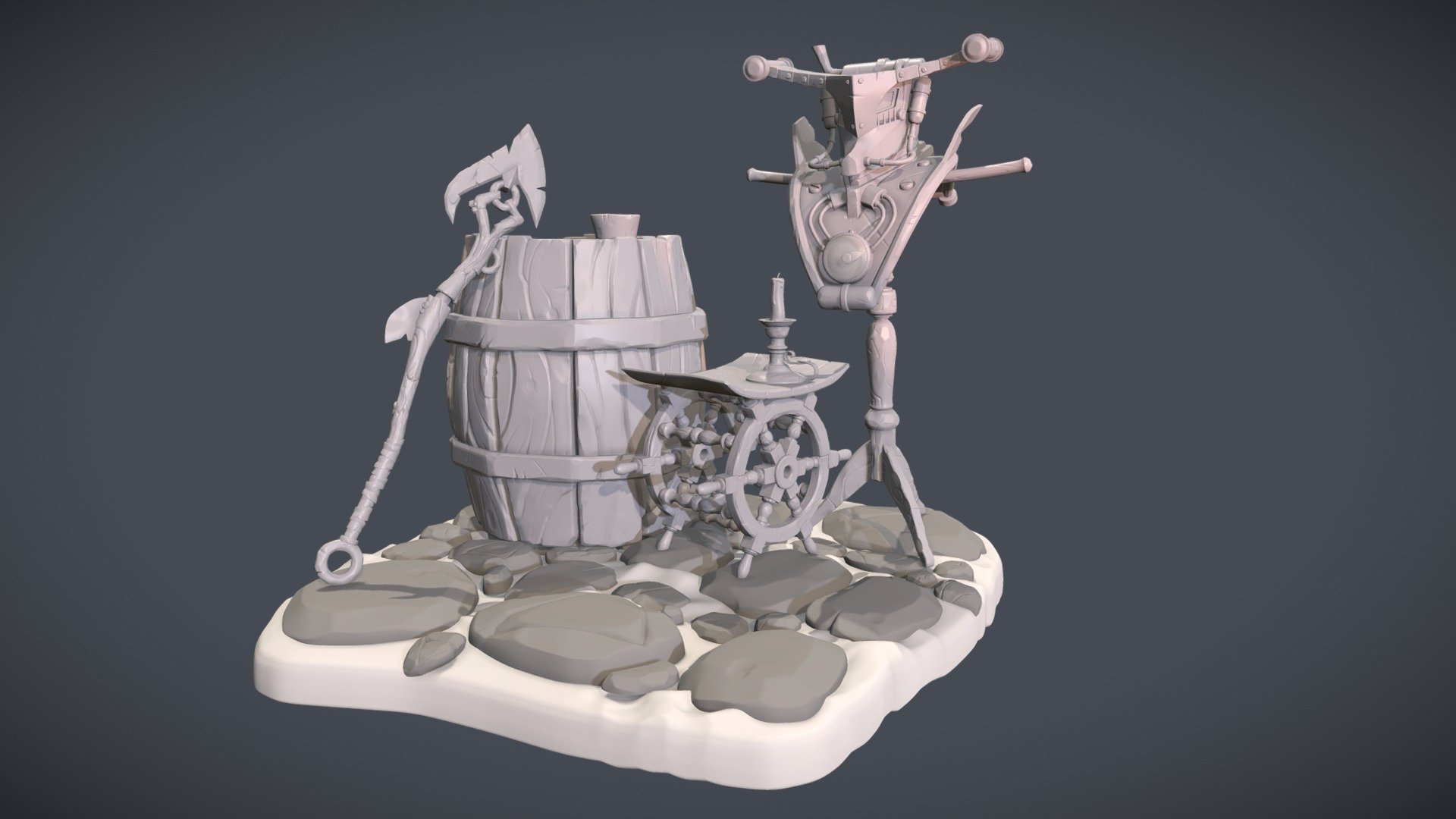 Garland's legacy - 3D model by Roeland_VDE (@RoelandVDE) [ec5560a ...