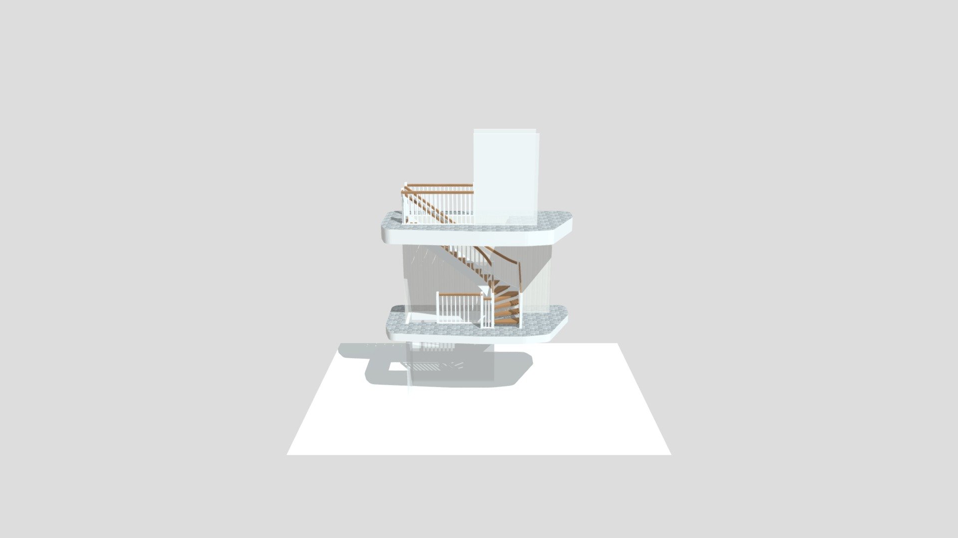 L-trappa nytt r cke - 3D model by Snickeri Stark (@MartinStark) [ec55a0a] - Sketchfab