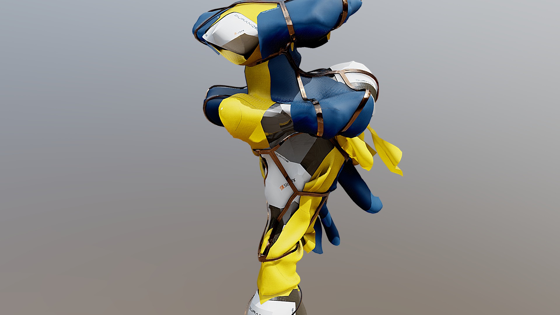 Procedural Hard Surface Modeling Test 10.038 - 3D model by asaito ...