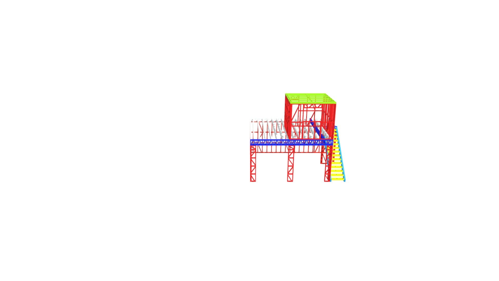 Scalzo Foods- Mezzanine - Download Free 3D model by SmartFraming Ltd ...