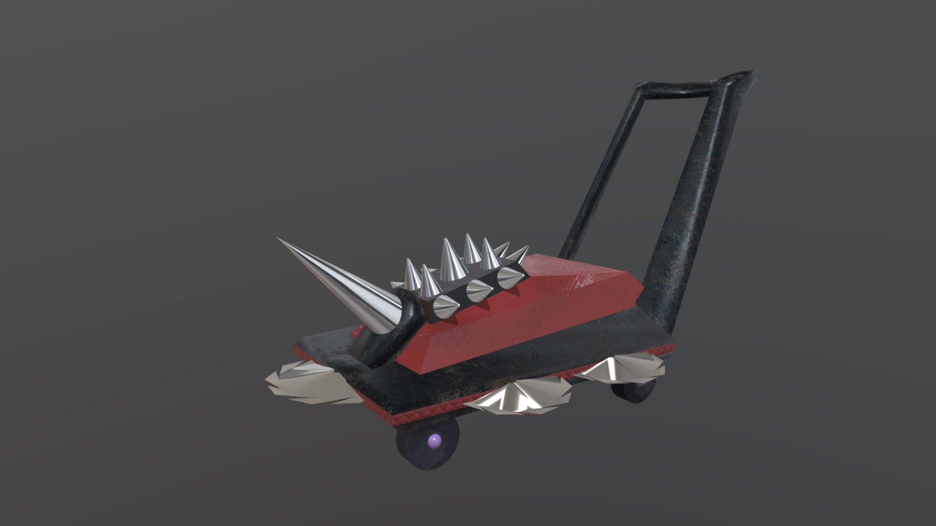Malicious lawn mower - 3D model by Alissa (@alisbarrels) [ec57b5a ...