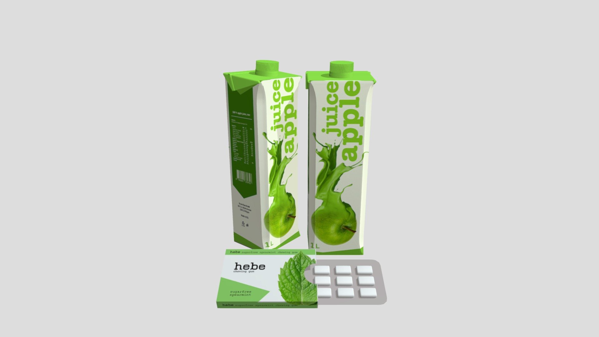 Random Milk Package - Hancodon - 3D model by hanscodon [ec59f02 ...