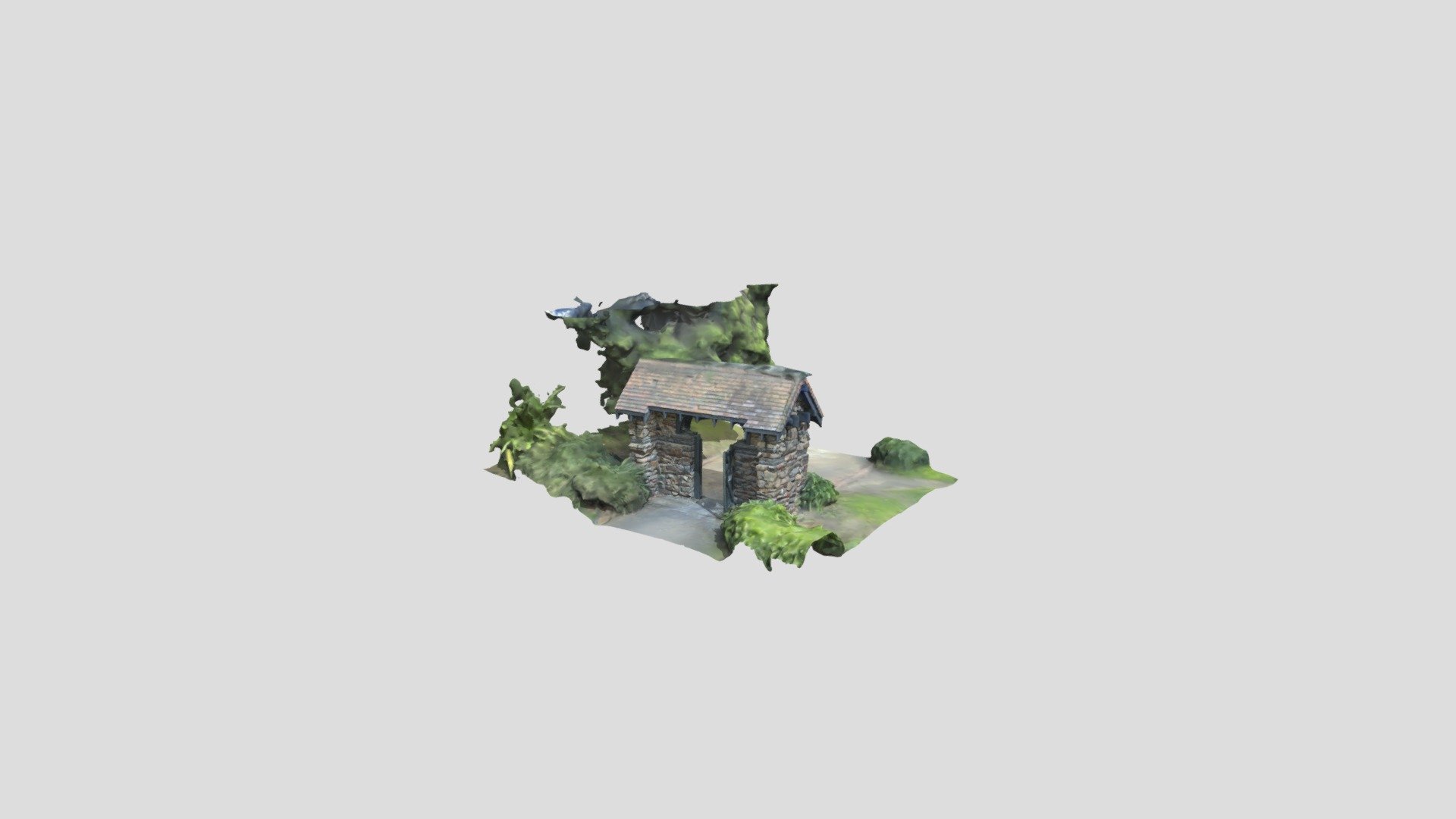 Lych Gate Photogrammetry - 3D model by huangj0360 [ec5b20b] - Sketchfab