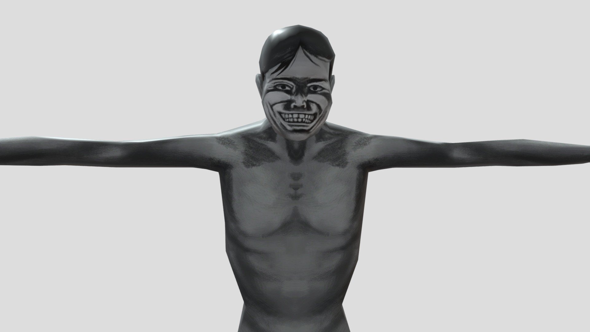 No I'm not a Human Pale Visitor (intruder) - Download Free 3D model by ...