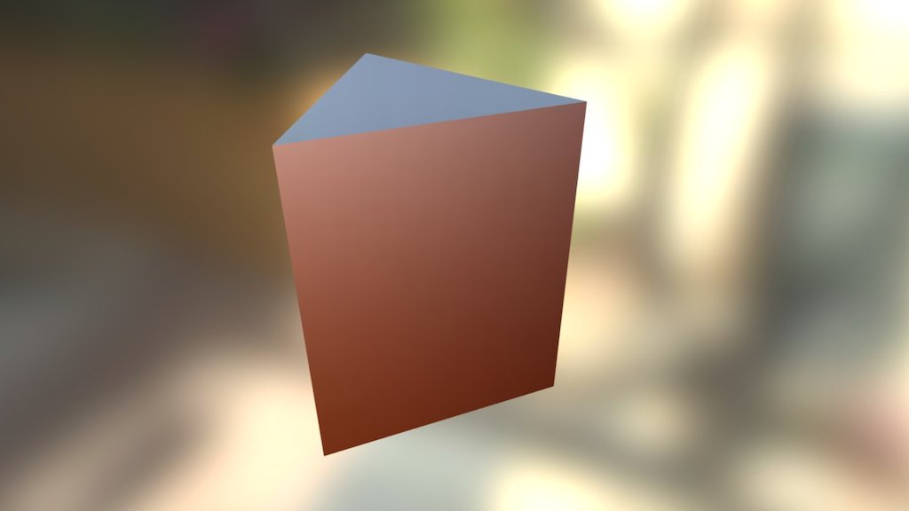Prisma Triangular - 3D model by pelandintecno [ec5c9ef] - Sketchfab