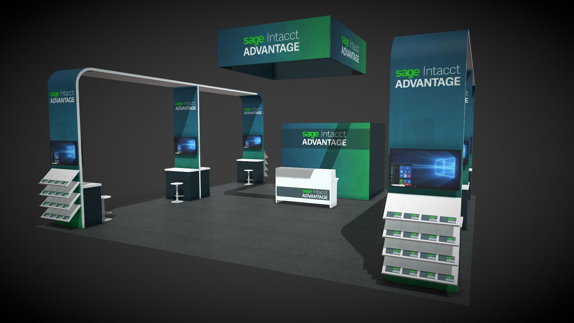 Booth 2 - 3D model by patchchris [ec5fb26] - Sketchfab
