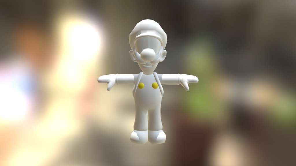Game Cube - Luigis Mansion - Luigi - 3D model by bloxious [ec5fb63 ...