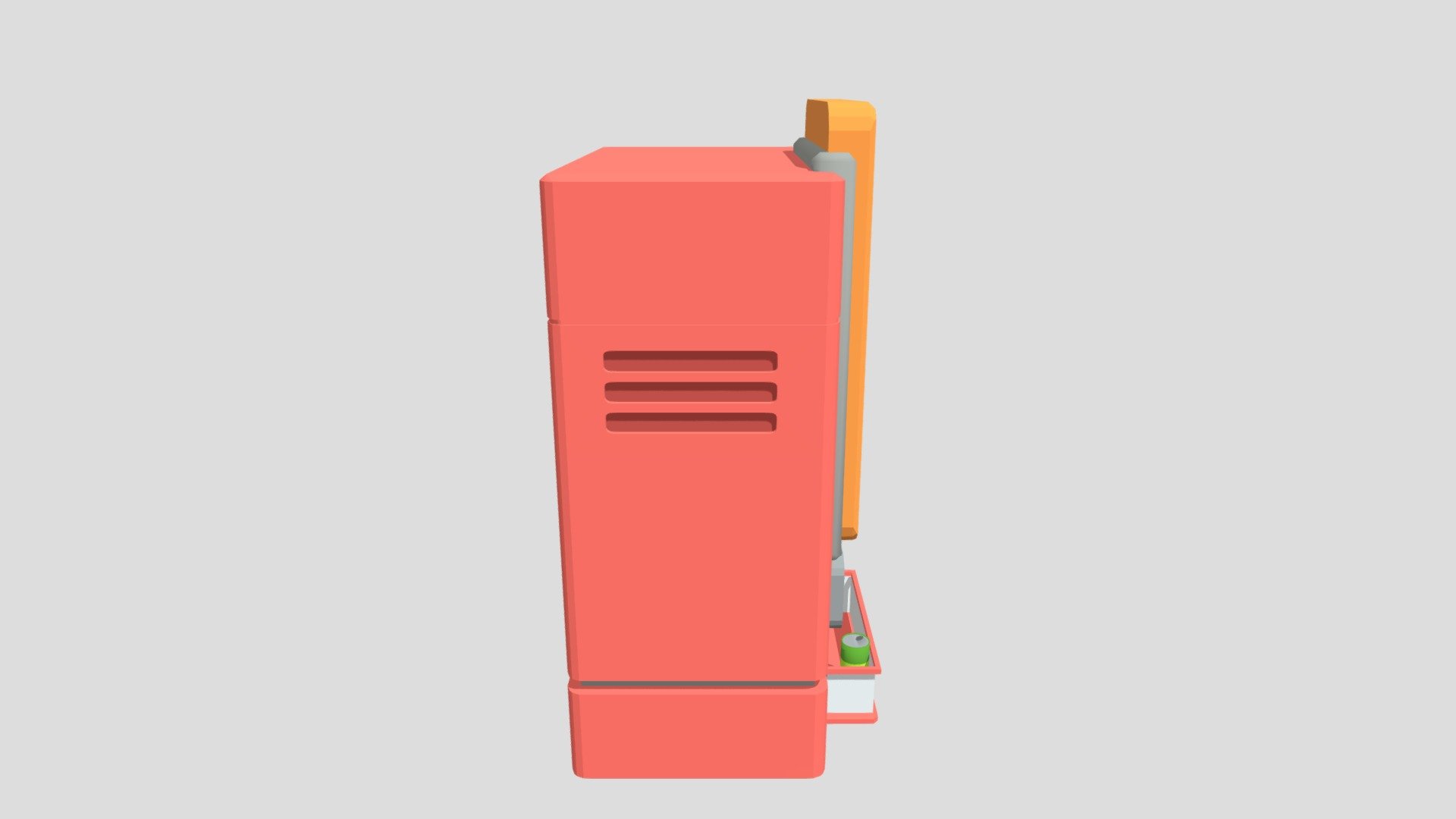 Soda machine - 3D model by vahasarjaville [ec622bf] - Sketchfab