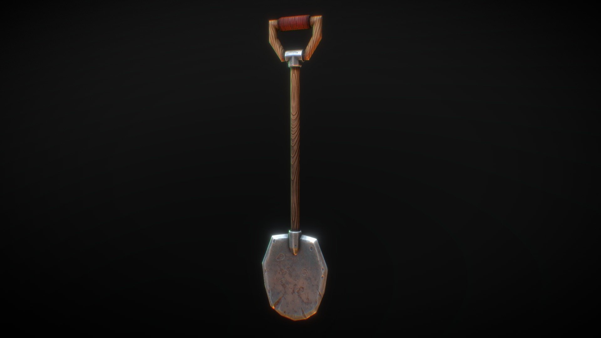 Stylized Shovel - 3D model by bluxfy [ec657b0] - Sketchfab