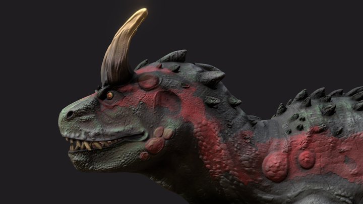 Carnotaurus 3D models - Sketchfab