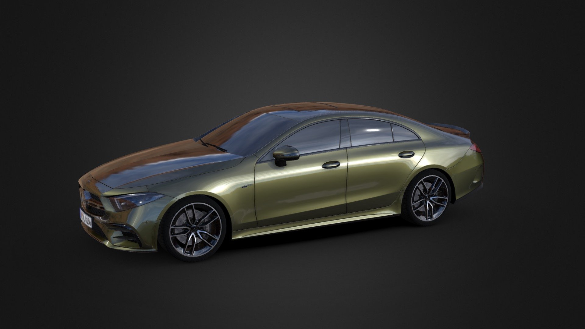 Mercedes-Benz AMG CLS 53 4MATIC+ | C257 | 33 - 3D model by paul_safko ...