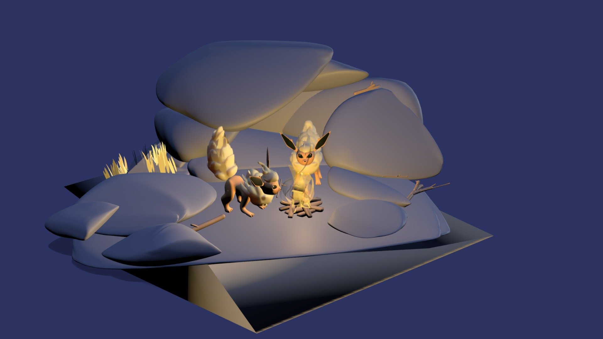 Flareon_boyz - 3D model by spritemare [ec69796] - Sketchfab