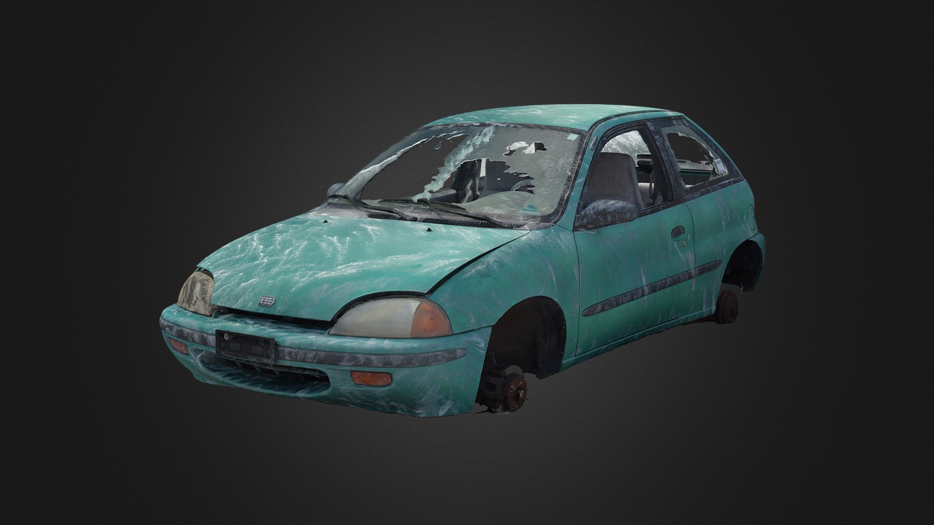 1995-1997 Metro 3-door [Scan] - 3D model by Rush_Freak [ec698ce ...