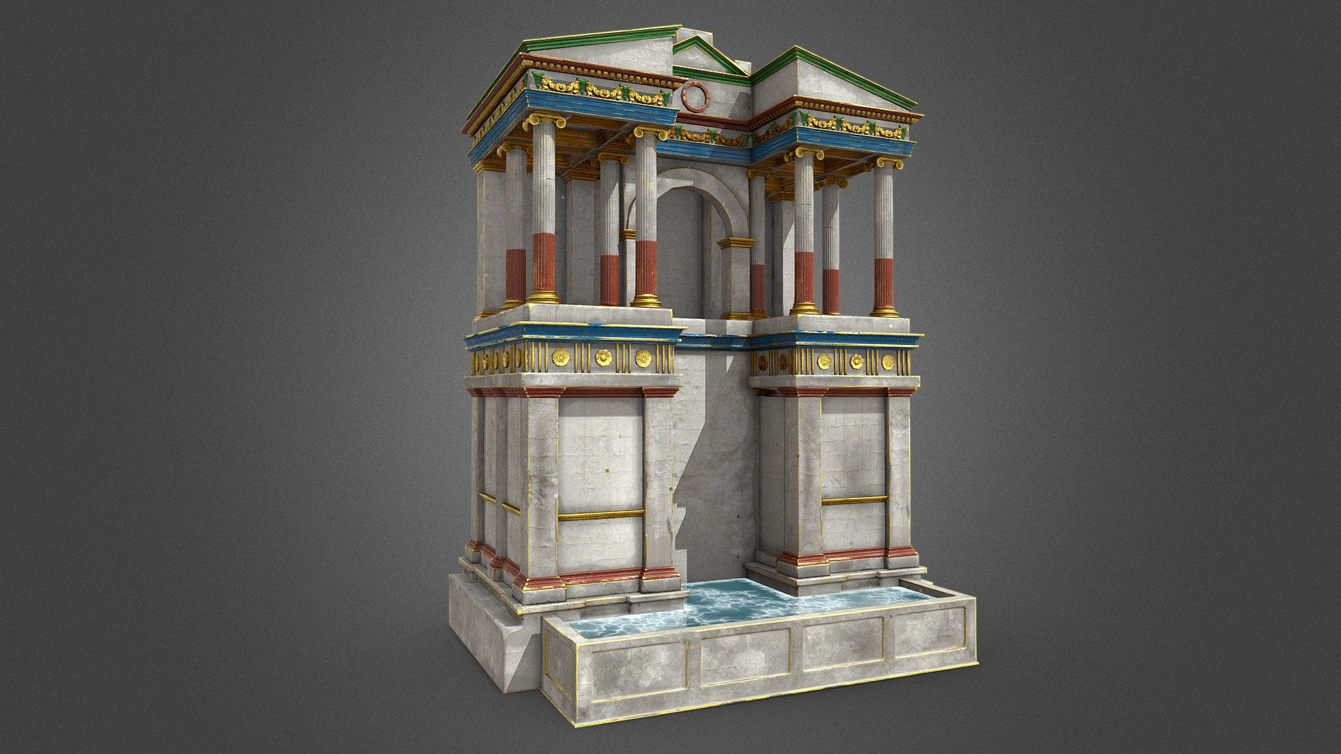 Ephesus - Heroon of Androclos - 3D model by RoofStacks [ec6a36a ...