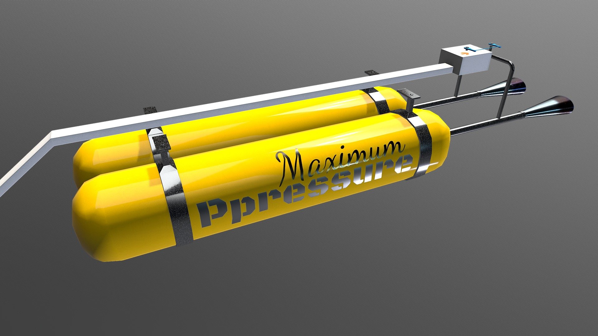 Flyer R1 - Gas Tank - 3D model by Multipainkiller Studio ...