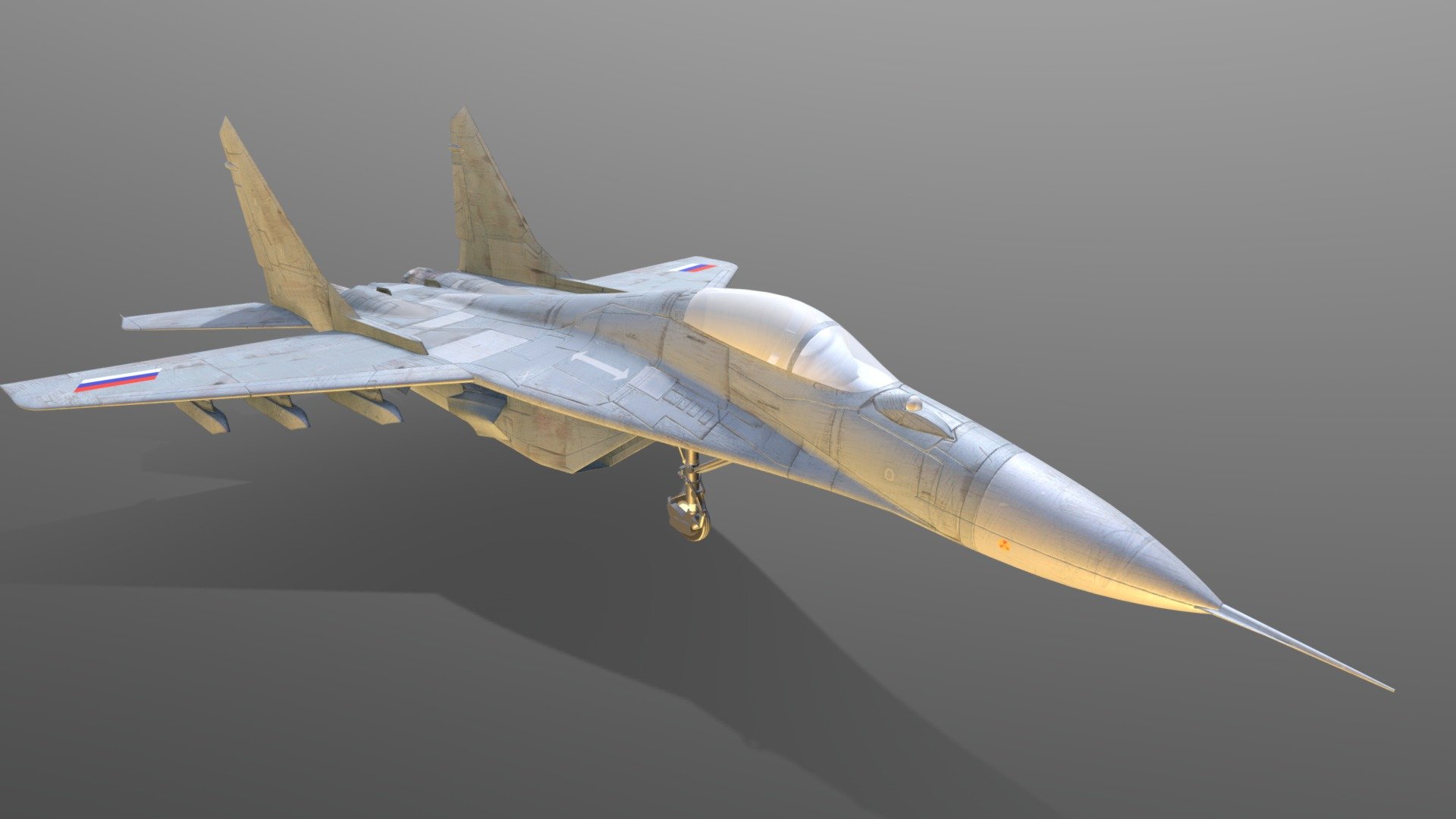 MiG-29 Fulcrum Fighter Jet - Download Free 3D model by Carlos.Maciel ...