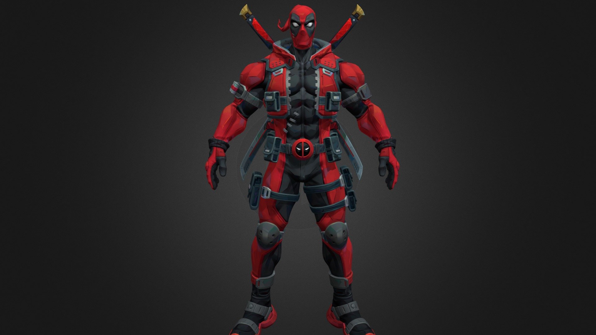 Deadpool - Marvel Rivals - Download Free 3D model by YE YE (@YEEZY_YE ...