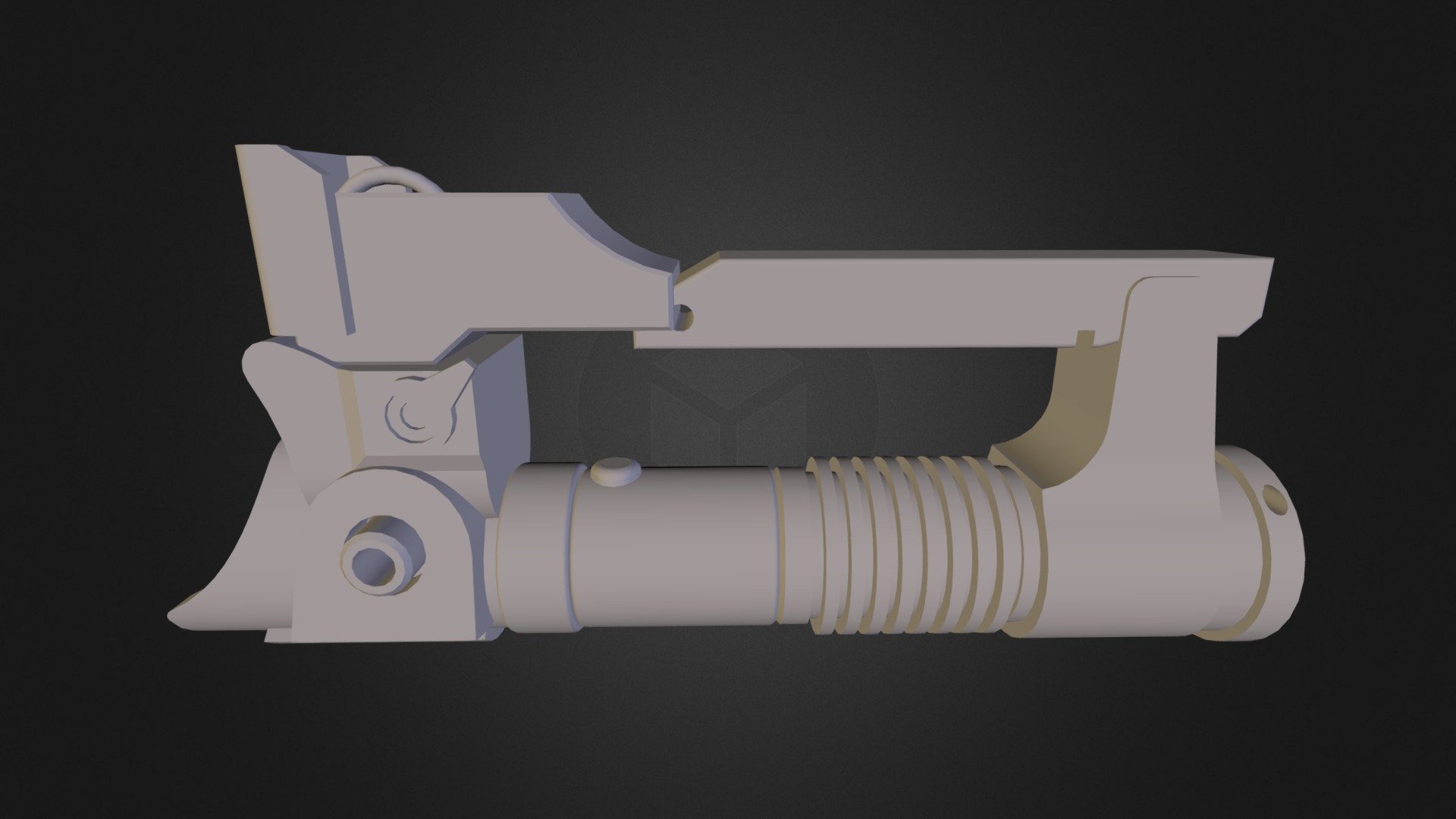 Knuckle Duster Saber - Final - 3D model by The Hazy Vagrant ...