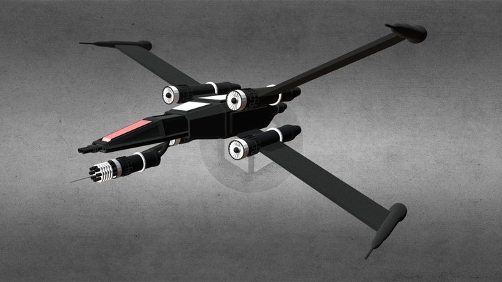 Maya-3d-model-sci-fi-spaceship 3D models - Sketchfab