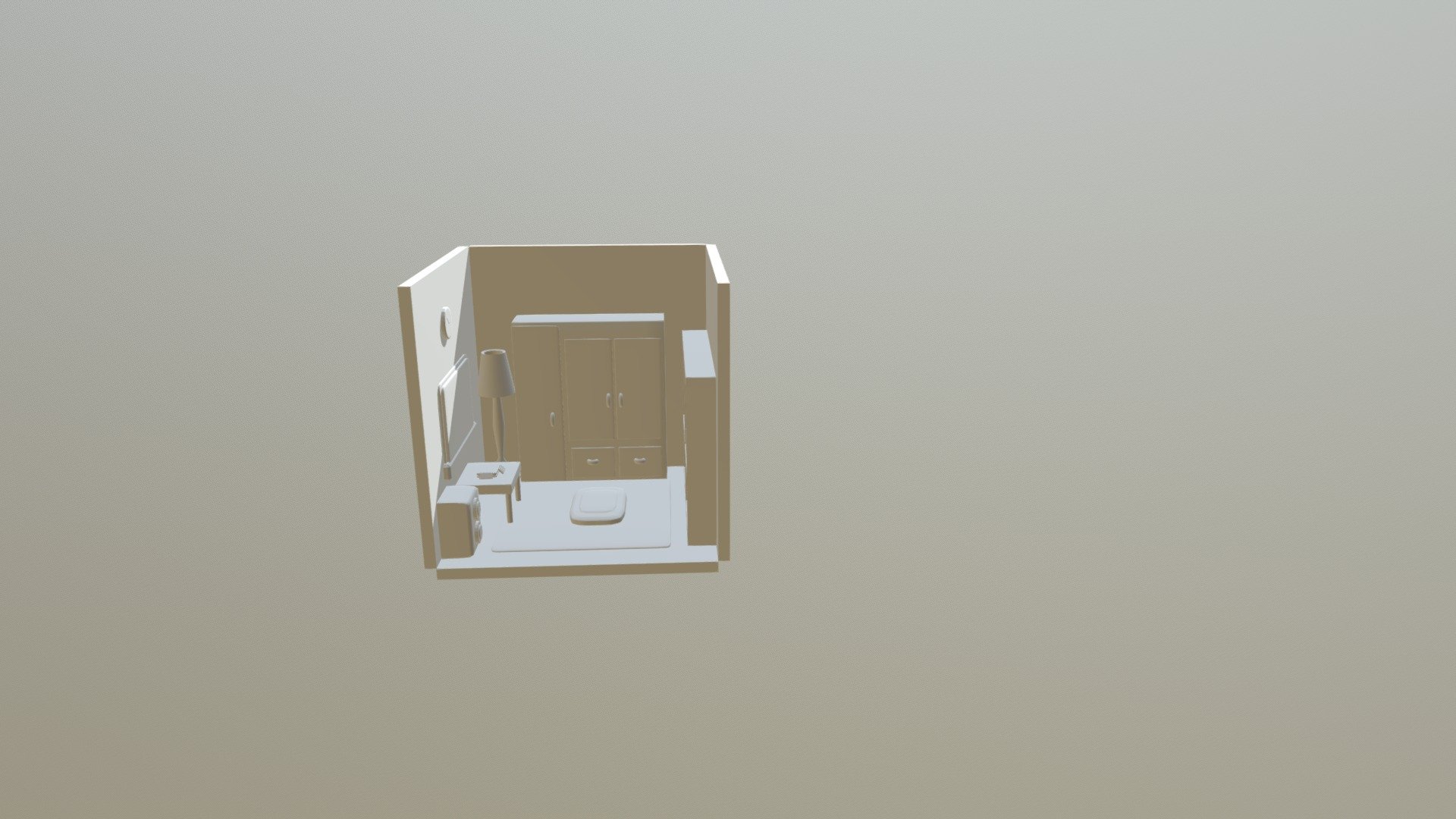 Room (Untextured) - 3D model by Edric Haryanto (@aquanyx) [ec70680 ...