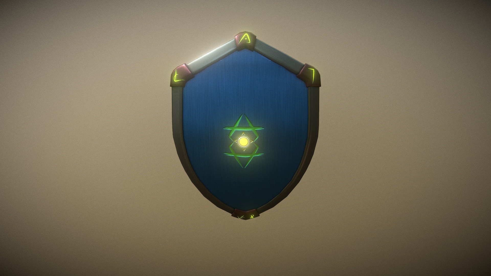 Stylized Shield - 3D model by Amadu_Shaw [ec70e37] - Sketchfab