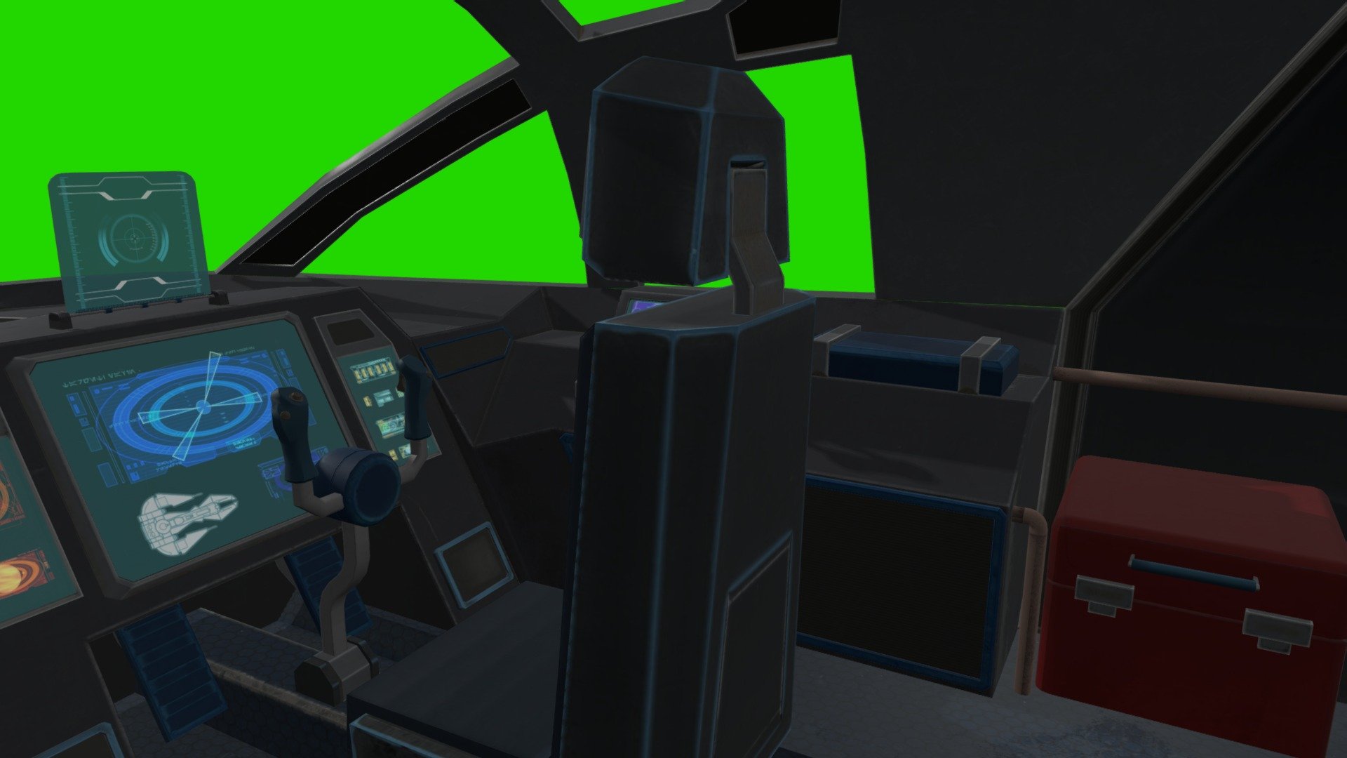 Dalkor Dagger Cockpit BHV - 3D model by jchapman1984 [ec715b3] - Sketchfab