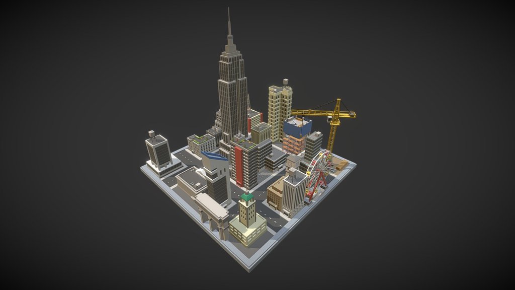 Simple City - Preview - 3D model by Synty Studios (@syntystudios ...